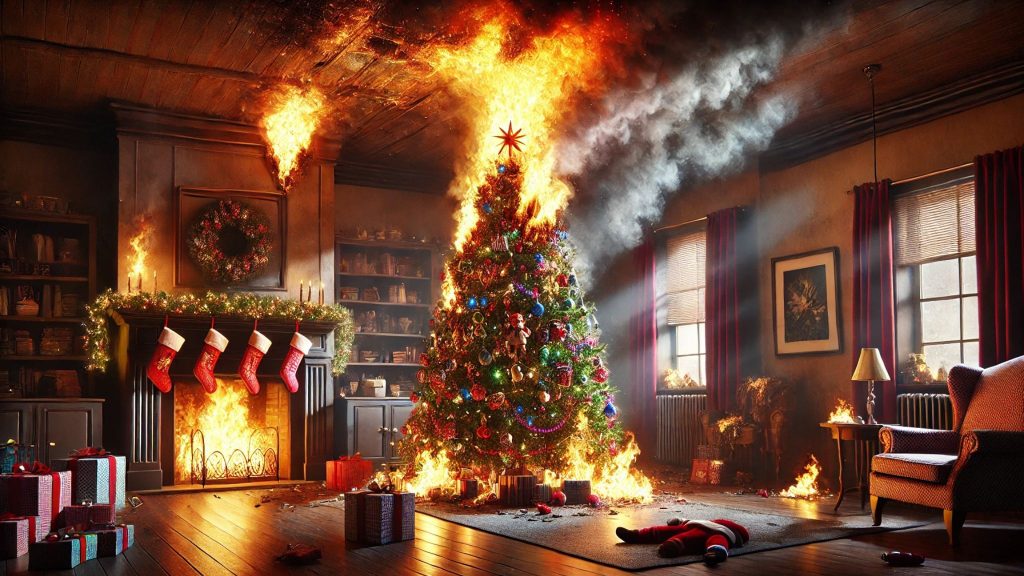 Christmas Tree Fire Causes and Safety Tips - PuroClean Emergency ...