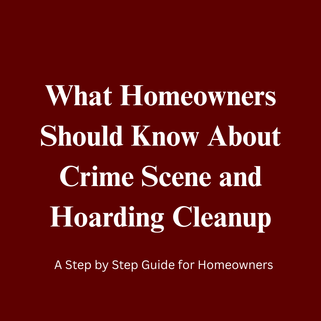 What Biohazard Cleanup Services Cover When Dealing with Crime Scene or ...
