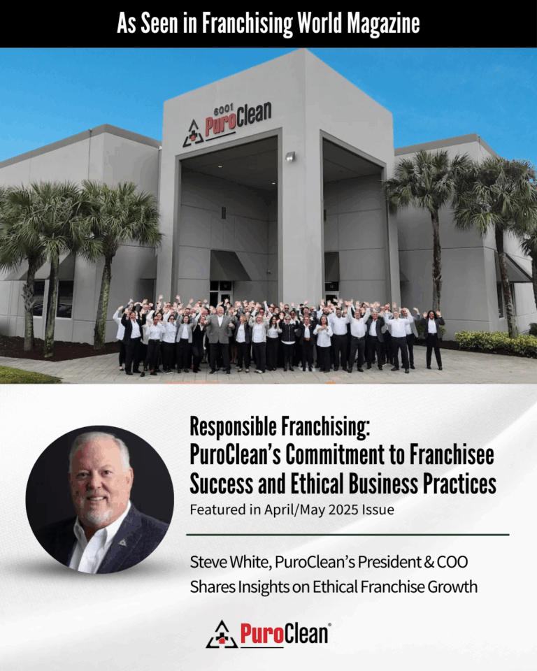 PuroClean Featured in Franchising World Magazine 2025
